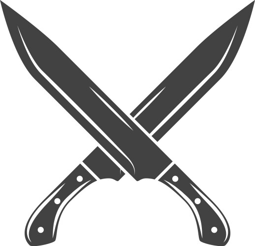 Chef Knives Crossed Vector Images (over 220)