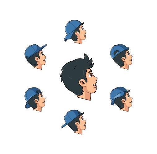 Boy Head Logo Vector Images (over 6,100)