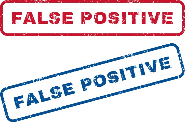 False Positive Vector Images (over 1,900)