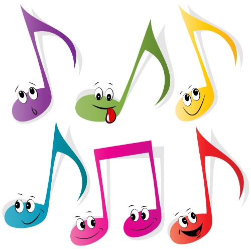 Cartoon Music Note Vector Images (over 18,000)