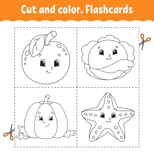 Summer Flashcard Vector Images (over 150)