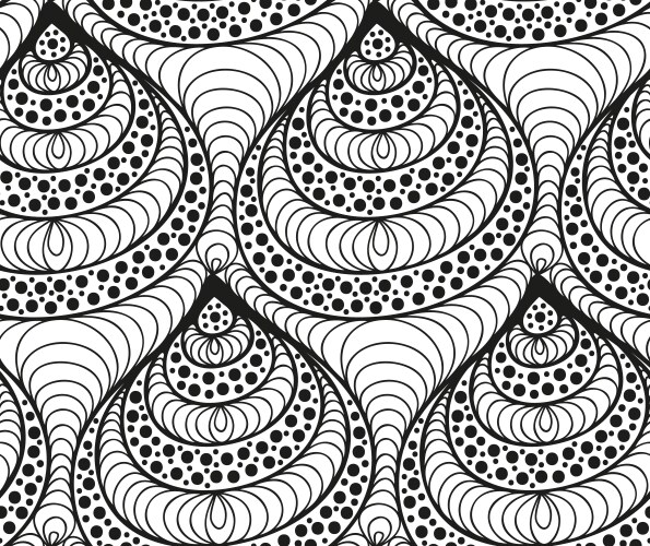 Abstract floral seamless background Royalty Free Vector