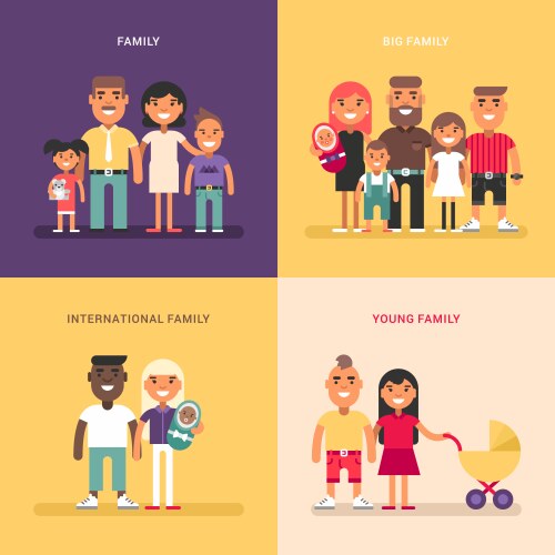 Extended Family Vector Images (over 160)