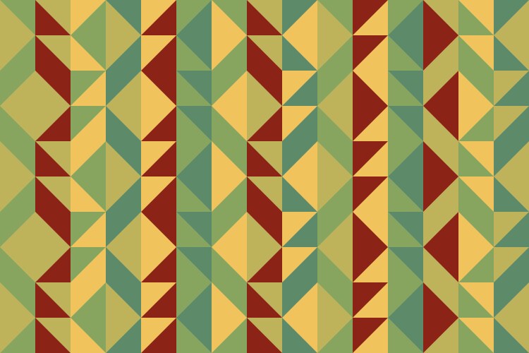 Patch work star quilt seamless pattern Royalty Free Vector