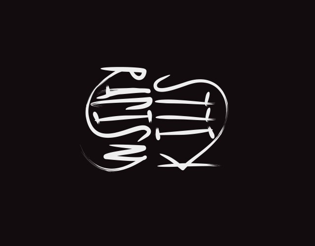 Racism Kills - Black Lettering – Royalty-Free Vector | VectorStock