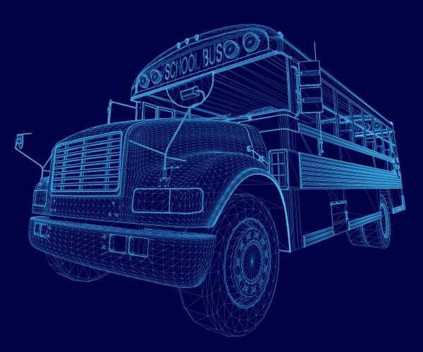 Bus 3d Vector Images (over 6,300)
