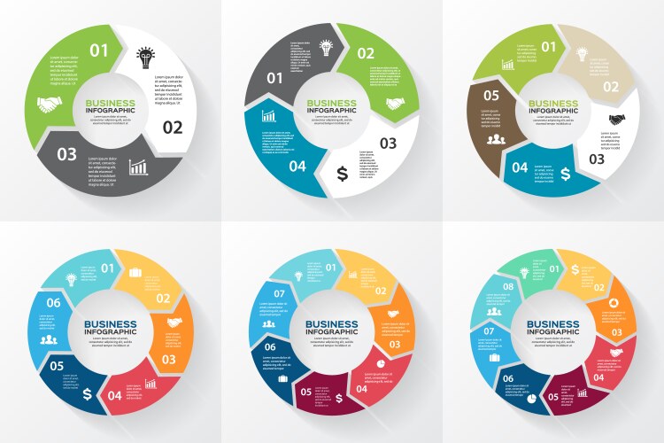 Circle of 6 Arrows Vector Images (over 6,300)