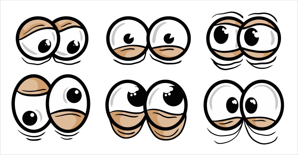 Tired Eyes Cartoon Vector Images (over 1,700)