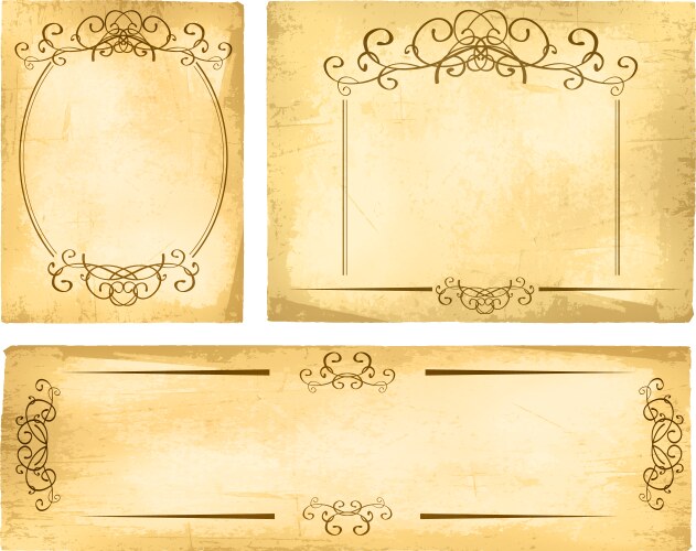 Vintage Border Vector Images (over 590,000)