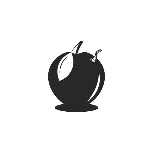 Apple Worm Vector Images (over 1,100)