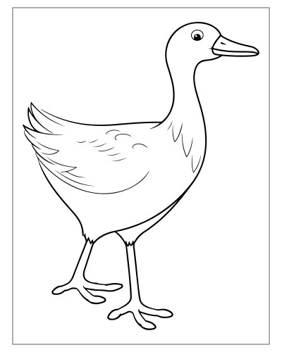 Autumn coloring page for kids Royalty Free Vector Image