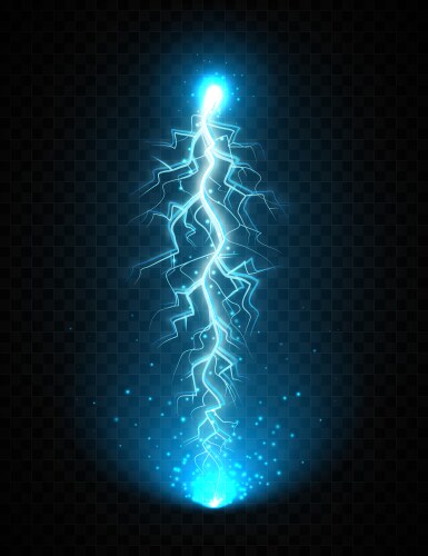 Lightning strike Vector Images & Graphics for Commercial Use | VectorStock