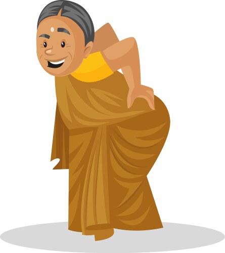 Manthra cartoon character Royalty Free Vector Image