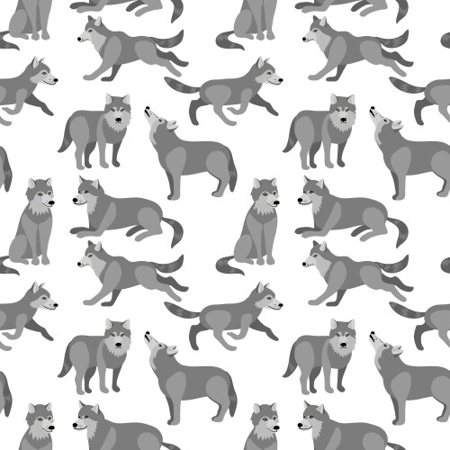 Wolves Vector Images (over 2,200)