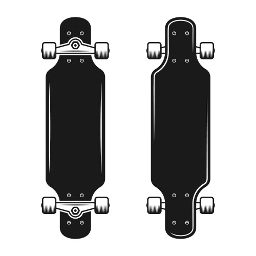 Longboard Silhouette Vector Images (over 690)