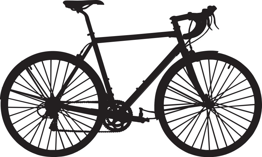 Tandem bicycle Royalty Free Vector Image - VectorStock