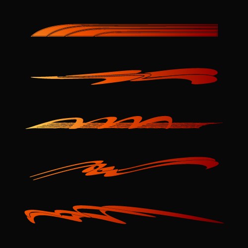 Motorcycle Pinstripe Stripe Vector Images (51)