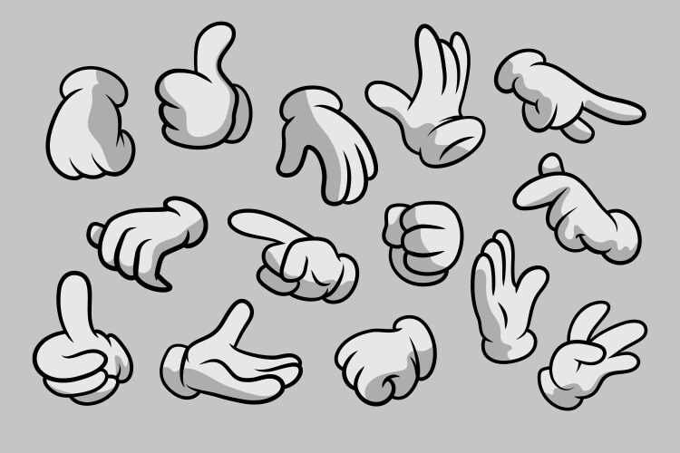 Cartoon Hand Pointing Vector Images (over 27,000)