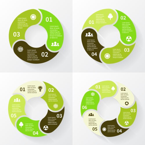 Circle of 6 Arrows Vector Images (over 6,300)