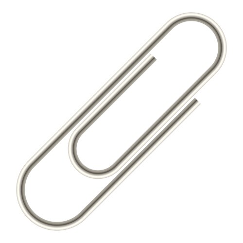 Paperclip Royalty Free Vector Image - VectorStock