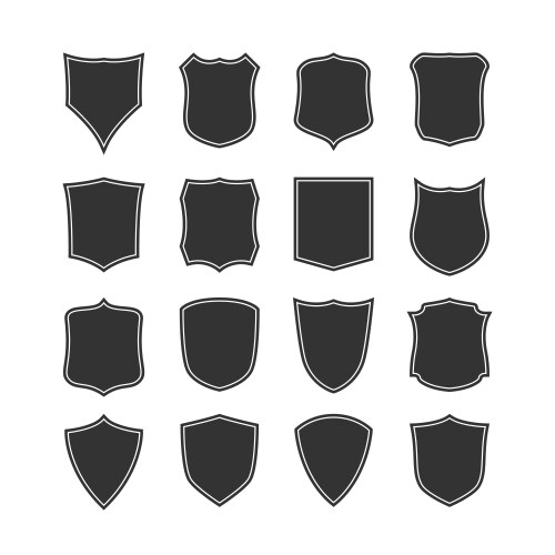 Blank Shield Template Vector Images (over 5,800)