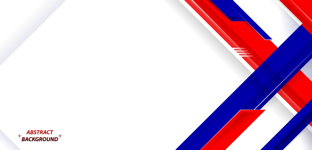 Abstract modern red blue white background Vector Image Abstract modern red blue white background Vector Image
