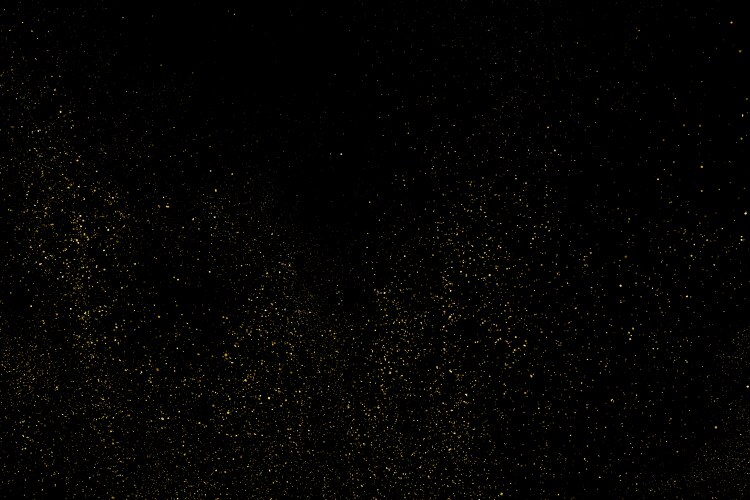 Golden stardust Royalty Free Vector Image - VectorStock