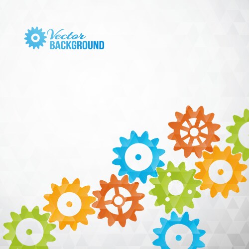 Cog wheels Royalty Free Vector Image - VectorStock