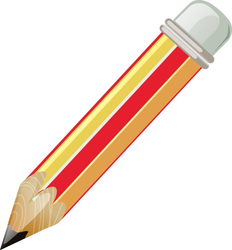 Pencil Royalty Free Vector Image - VectorStock