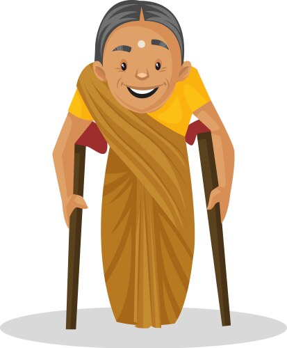 Manthra cartoon character Royalty Free Vector Image