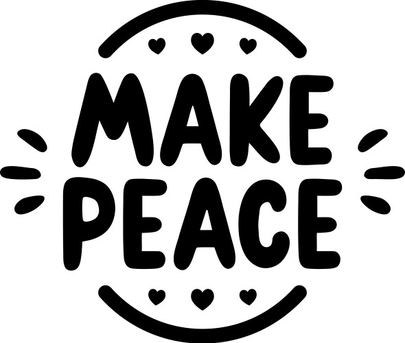 Hand Lettering Peace Vector Images (over 3,700)