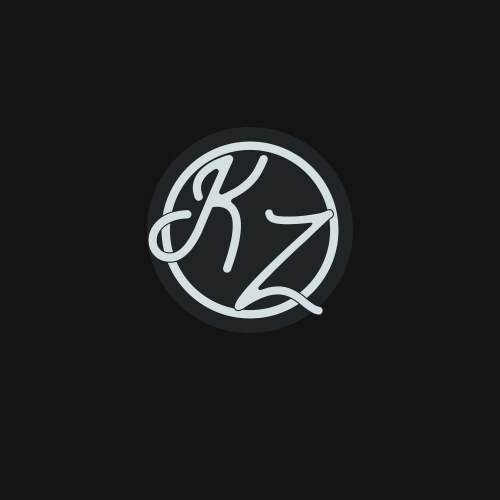 Monogram Letters K Z Logo Vector Images (over 1,000)