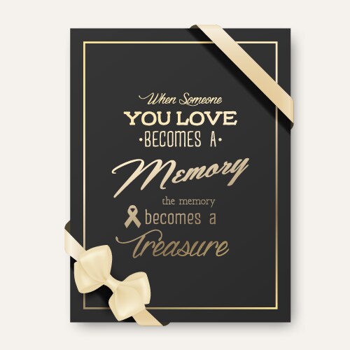 Funeral rest in peace banners Royalty Free Vector Image