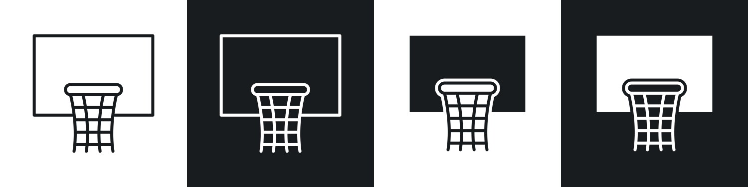 Basketball Hoop Outline Vector Images (over 2,900)