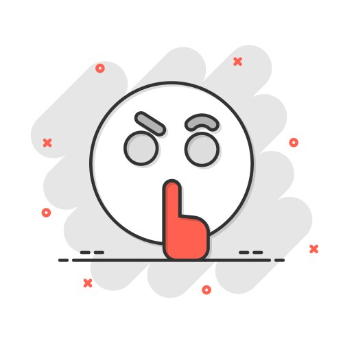 Quiet Cartoon Vector Images (over 7,700)