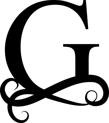 Fancy Calligraphy Alphabet