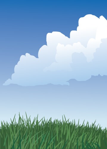 Grass Sky Clouds Vector Images (over 31,000)