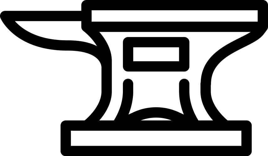 Anvil Outline Vector Images (over 1,600)