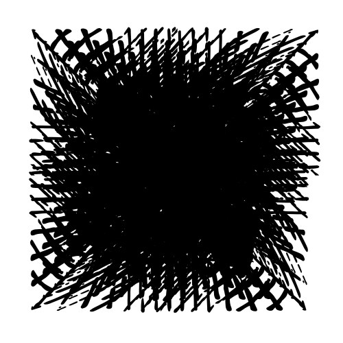 Distress square frame Royalty Free Vector Image