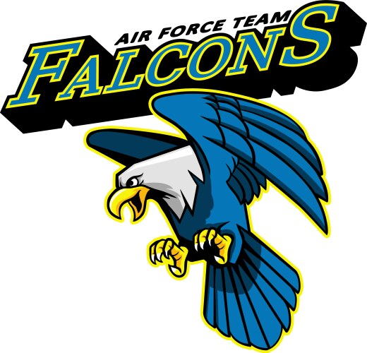 Us air force - military design Royalty Free Vector Image