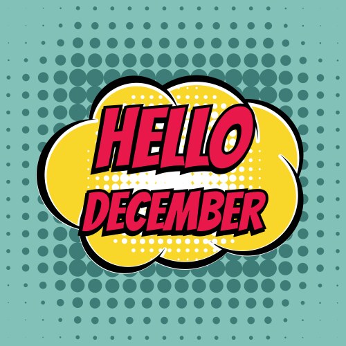 Hello December Vector Images (over 2,600)