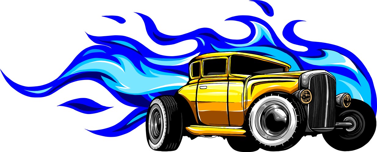 Fast car Royalty Free Vector Image - VectorStock