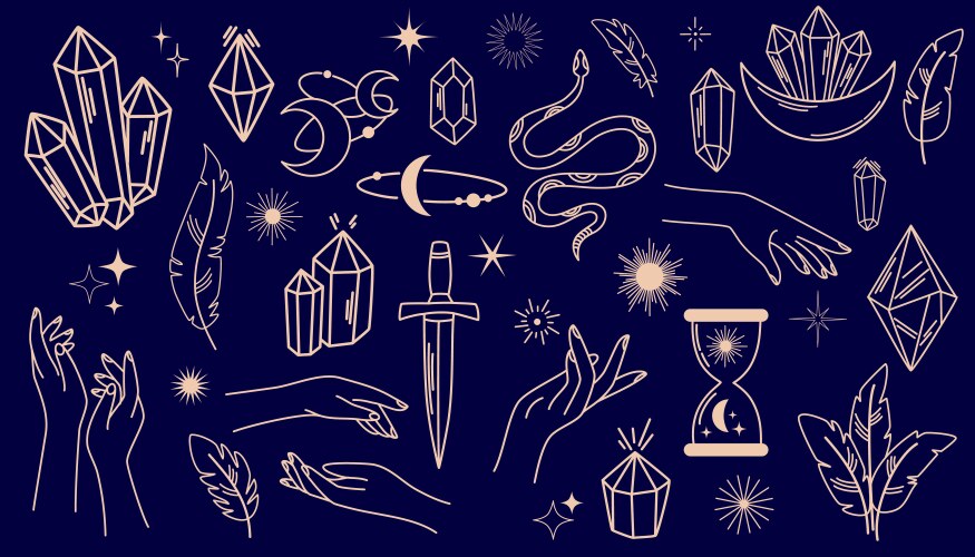 Tarot Vector Images (over 12,000)