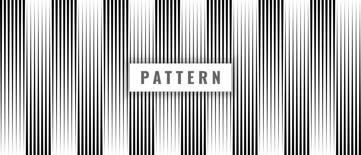 Abstract black triangles border pattern on white Vector Image