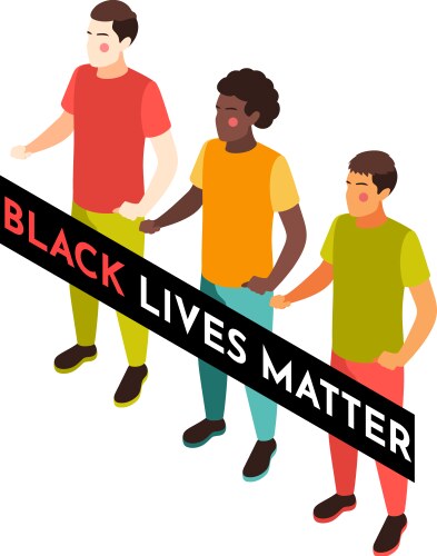 Civil rights dictatorship composition Royalty Free Vector