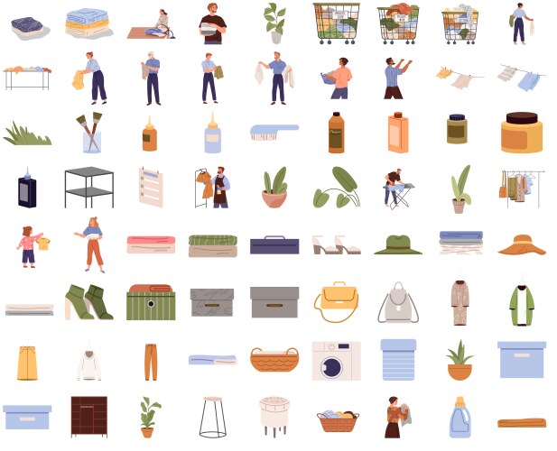 Laundry Cartoon Vector Images (over 9,200)