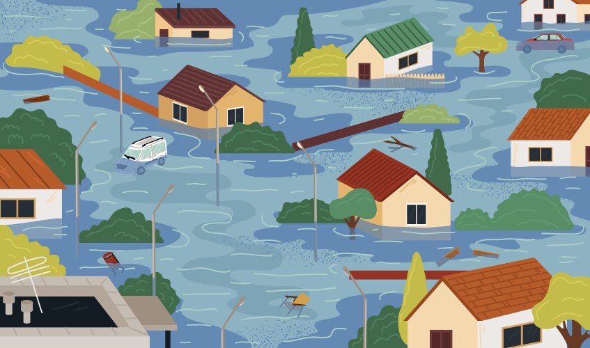 Flood Cartoon Vector Images (over 2,400)