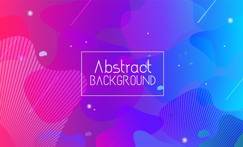 A bold blue geometric shapes adding striking Vector Image