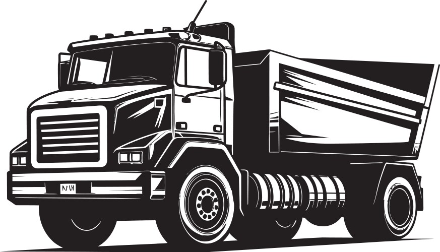 Dump Trailer Vector Images (over 1,600)