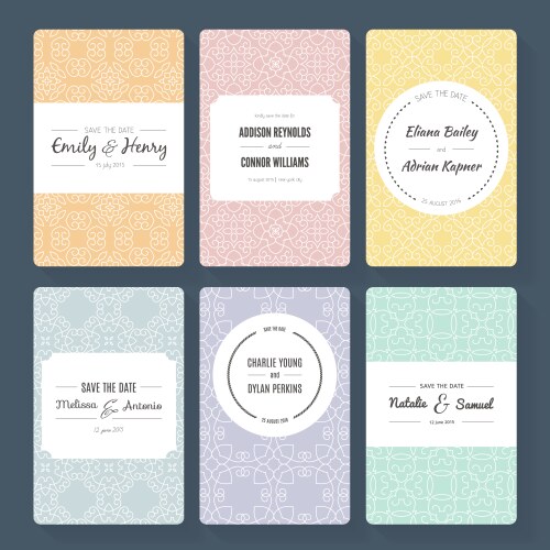 Free Save the Date Vector Images (over 3,700)